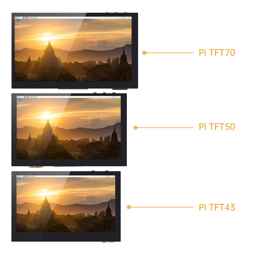 BIGTREETECH PI TFT43 / TFT50 / TFT70 V2.1 Touch Screen for Raspberry P – Biqu Equipment