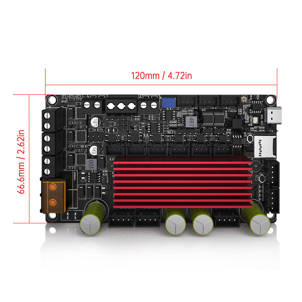 BIGTREETECH Rodent CNC Control Board – FluidNC Compatible, Supports PW ...