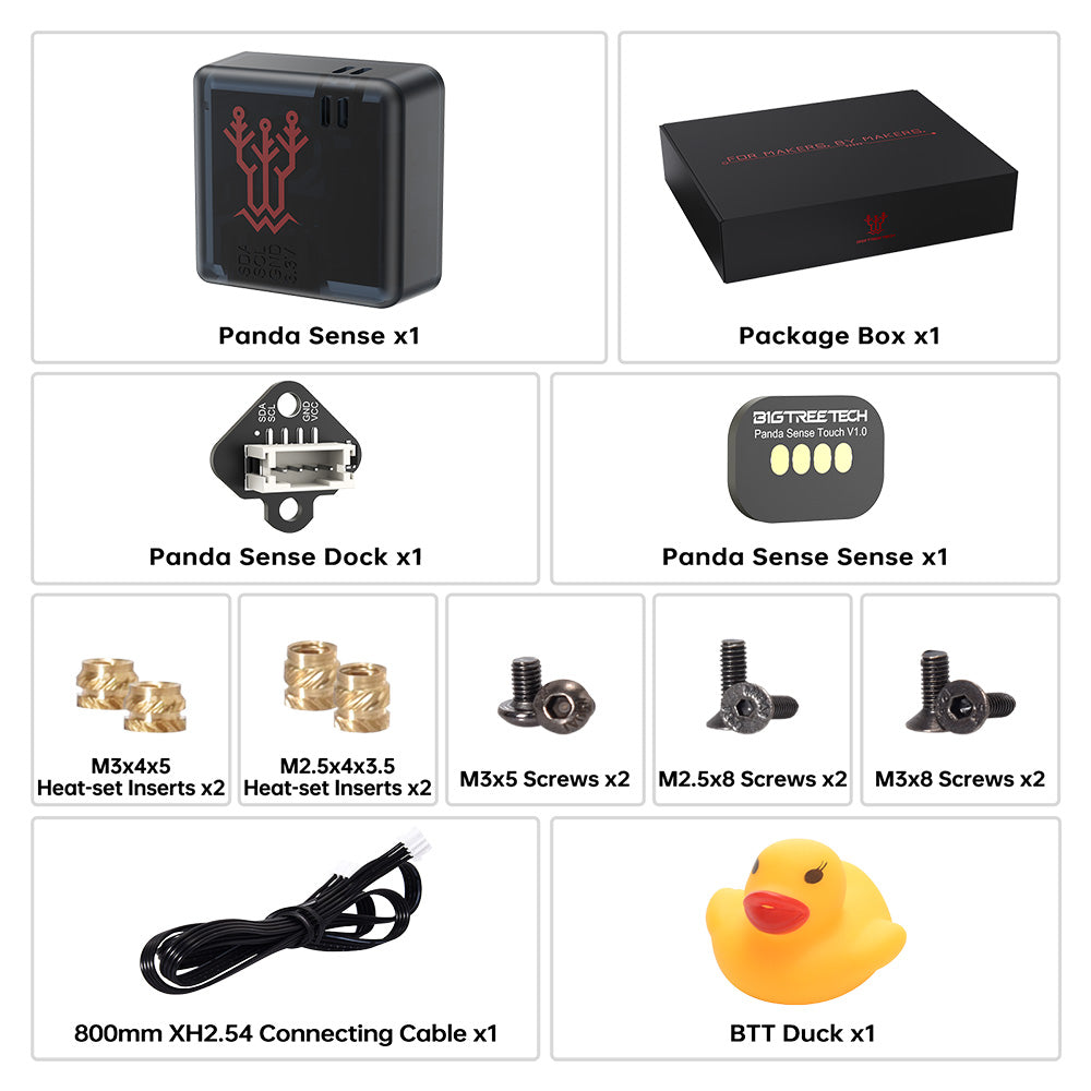 BIGTREETECH Panda Sense with Durable PP Shell Magnetic Plug and Play H – Biqu Equipment