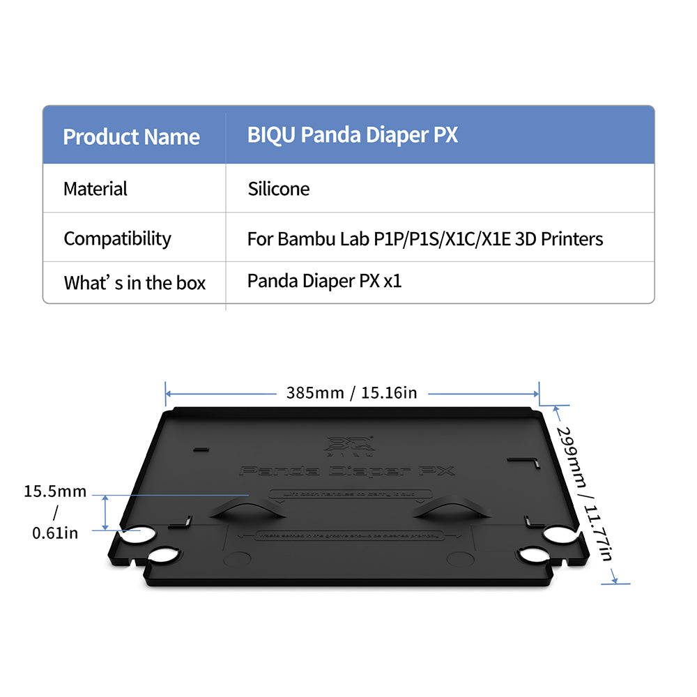 BIQU Panda Diaper Waste Pads | Filament Waste Absorbent for Bambu ...