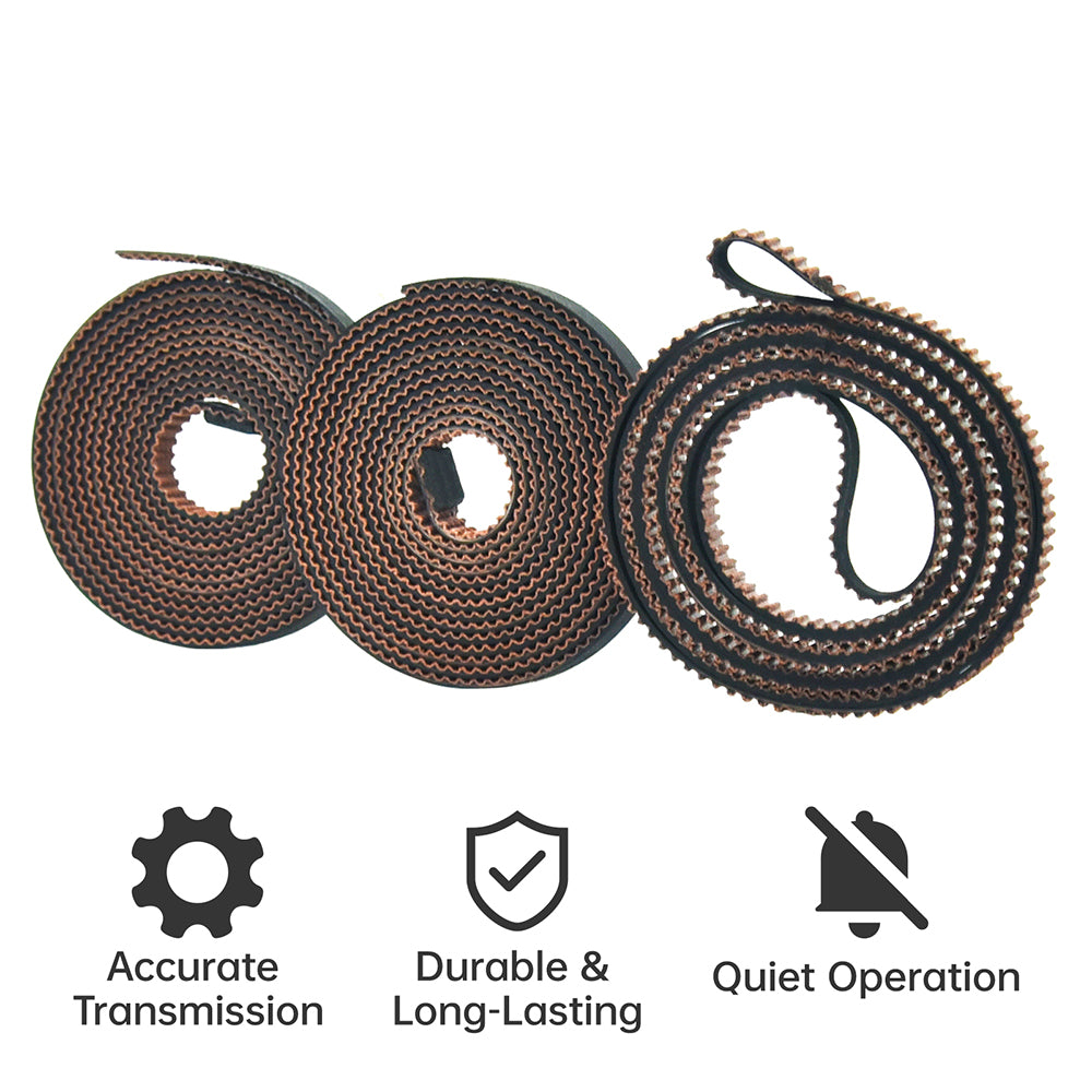 BIQU Panda Belt Long-Lasting XYZ Belt Set for Bambu P1 X1 – Biqu Equipment