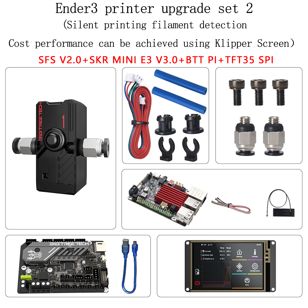 BTT SFS V1.0 Smart Filament Sensor Detection Stuck Blocking Filament M – Biqu Equipment