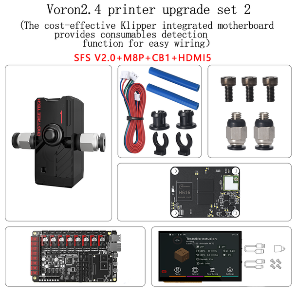 BTT SFS V1.0 Smart Filament Sensor Detection Stuck Blocking Filament M – Biqu Equipment