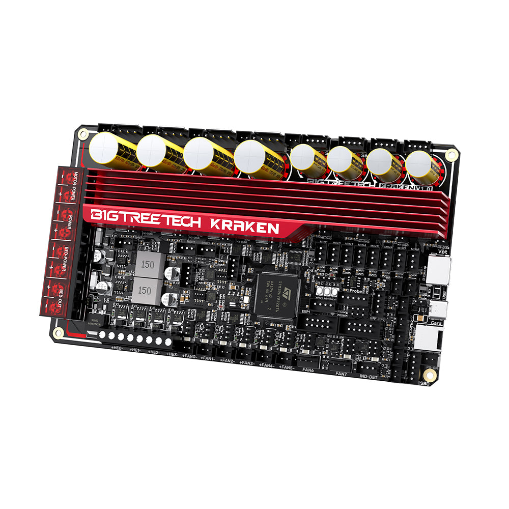 BIGTREETECH Kraken V1.1 - High Current, 8-Axis Motherboard – Biqu Equipment