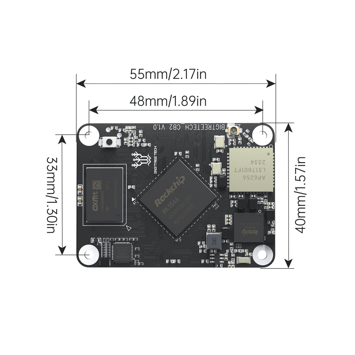 BIGTREETECH Pi 2 / Pi 2 Lite / CB2 / CB2 Lite Core Boards – Biqu Equipment