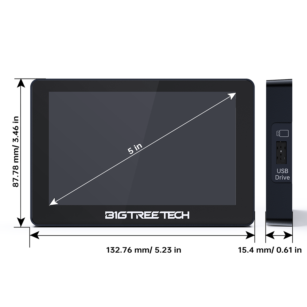 BIGTREETECH Panda Touch V1.0 - 5 Inch Touch Screen with Multi-Printer ...