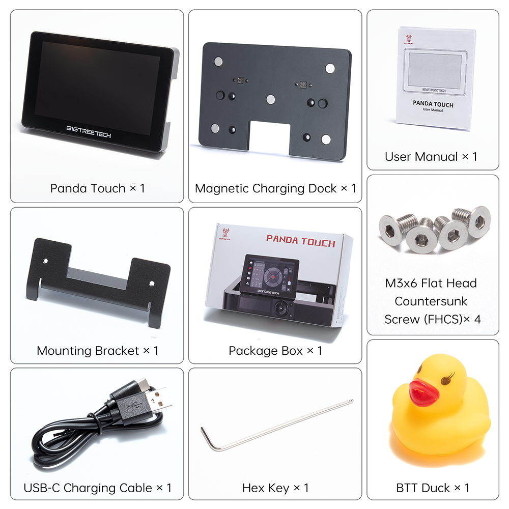 BIGTREETECH Panda Touch V1.0 - 5 Inch Touch Screen with Multi-Printer ...