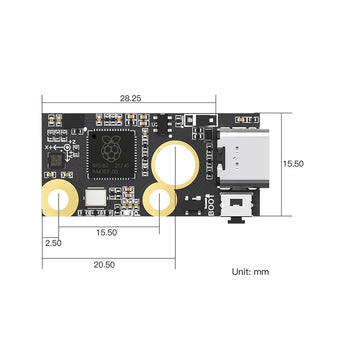 BIGTREETECH ADXL345/S2DW Accelerometer Board for Running Klipper – Biqu ...