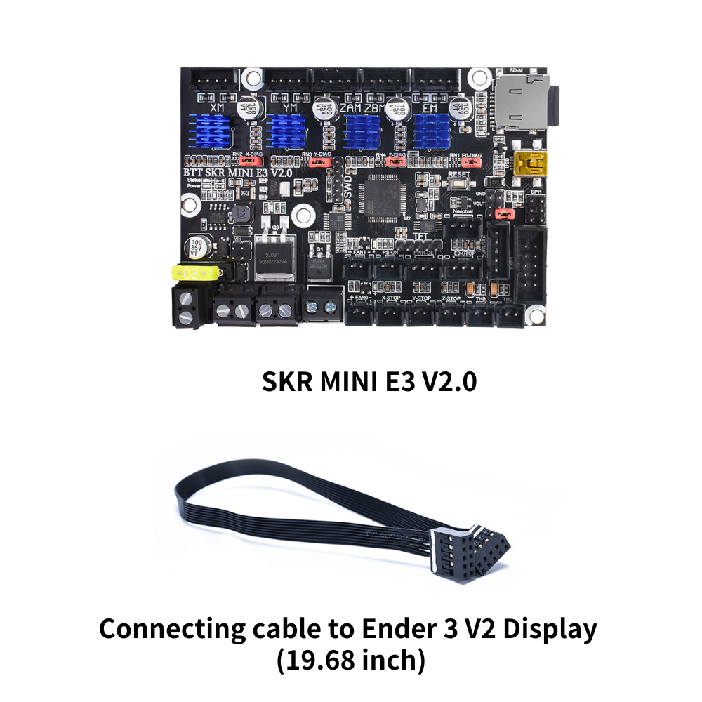 BIGTREETECH SKR MINI E3 V2.0 32 Bit Control Board Integrated TMC2209 U – Biqu Equipment