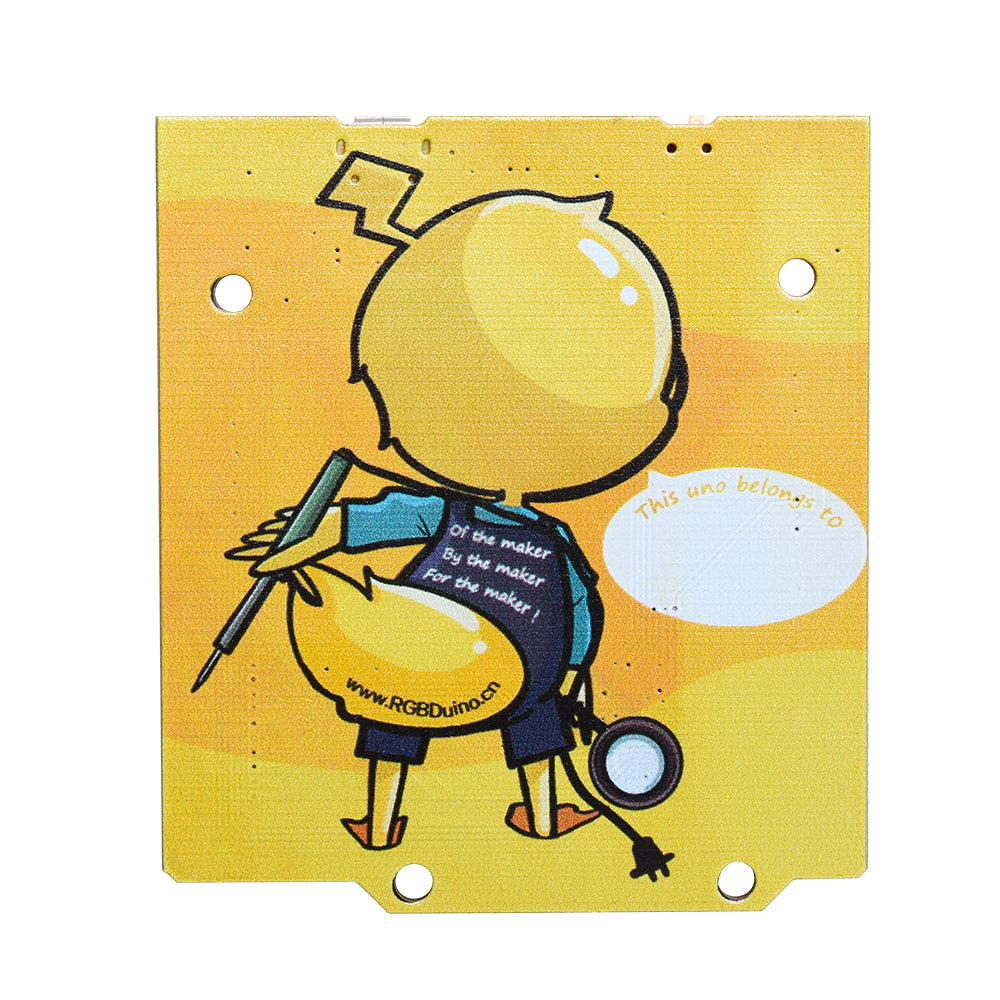 BIQU RGBDuino UNO V1.2 Jenny Greek Duck ATMEGA328P-AU Chip 16MHZ 5V De ...