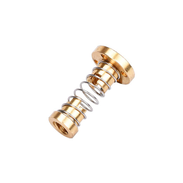 T8 Anti Backlash Spring Loaded Nut Elimination Gap Nut for 8mm Acme Th ...